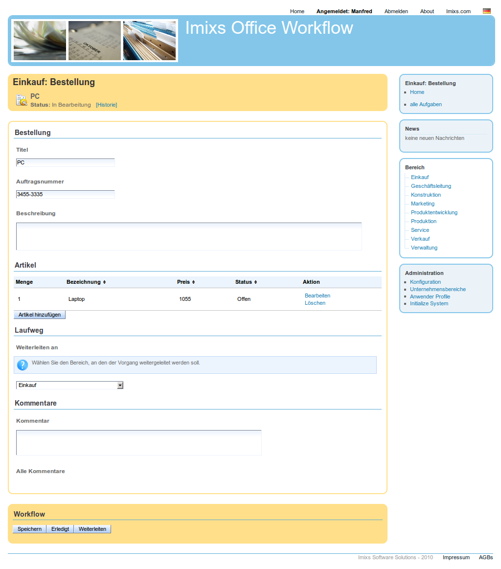 doku_aufgabe - Imixs-Office-Workflow